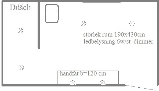 Placering & antal LED spottar? | Byggahus.se