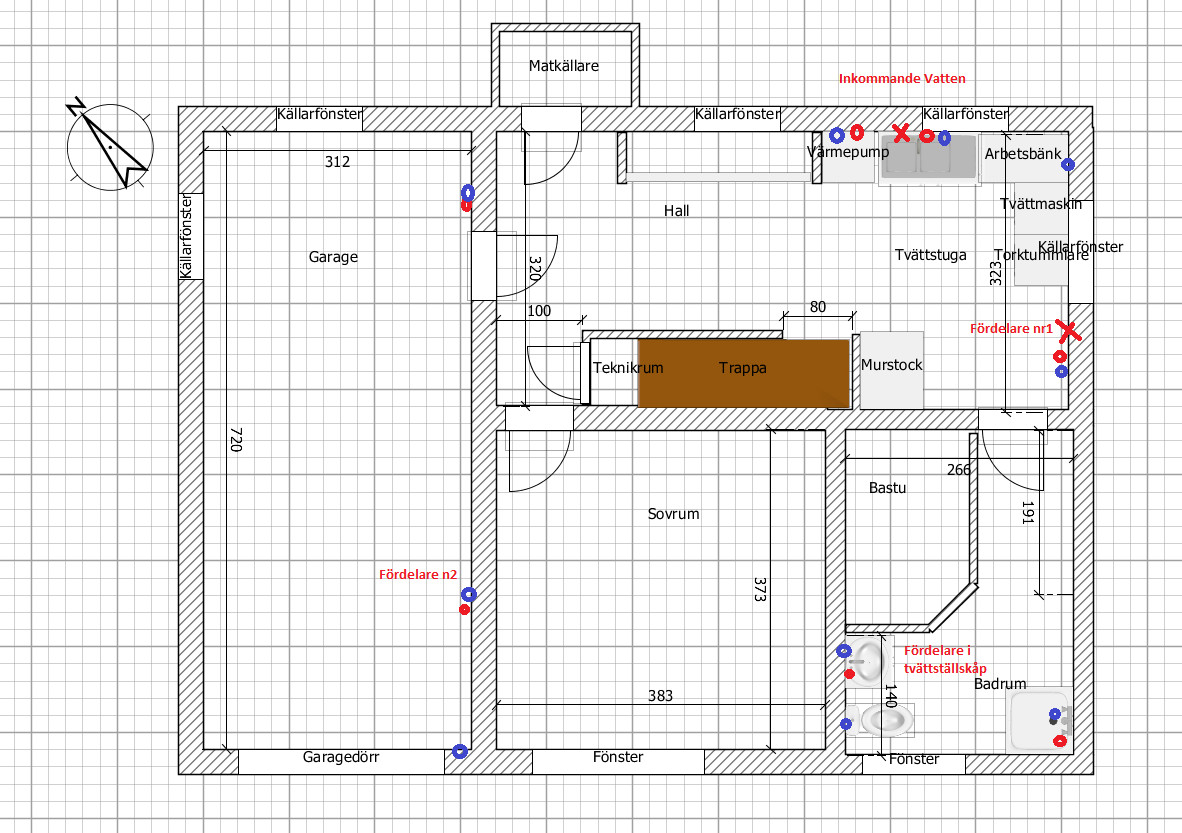 Pex tappvatten dimensioner | Byggahus.se
