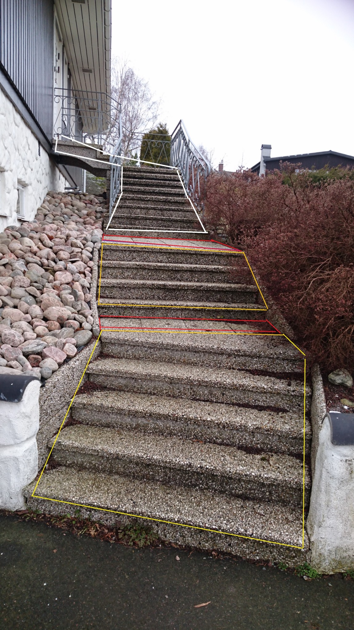 Att klä in en utetrappa med klinkers | Byggahus.se