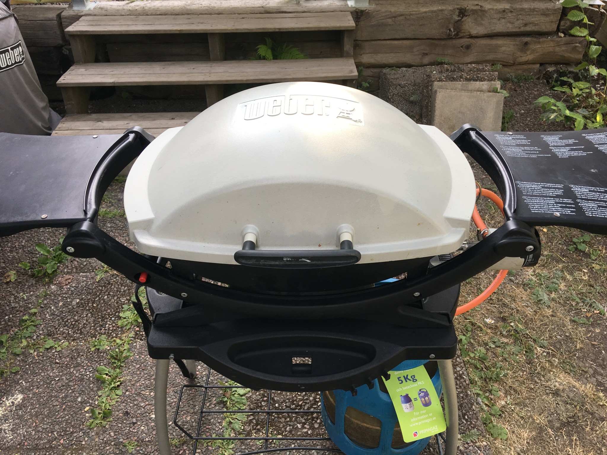 Weber Q100, svag låga? | Byggahus.se
