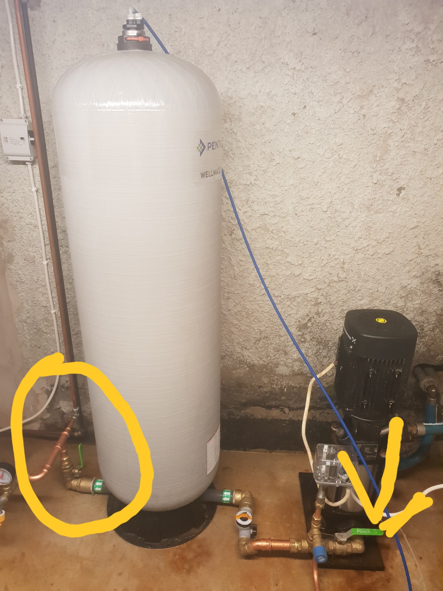 Wellmate hydrofor rätt inkopplad? | Sida 2 | Byggahus.se