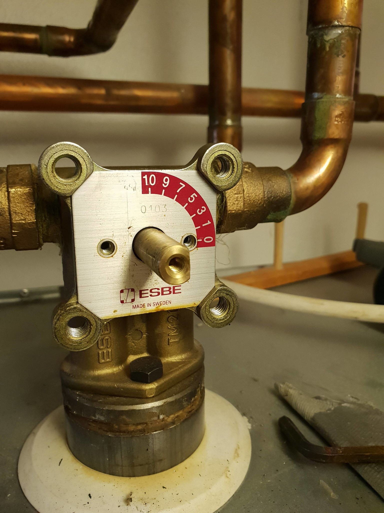 Renovering av shuntventil ESBE TM20 | Byggahus.se