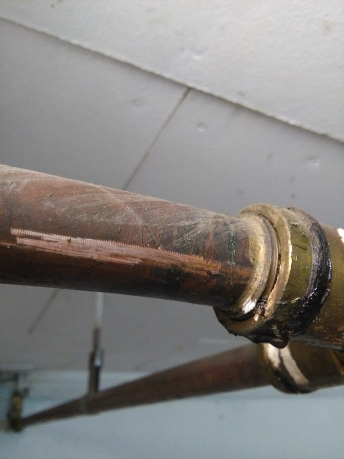 22mm galvat rör till 15mm kopparrör | Byggahus.se