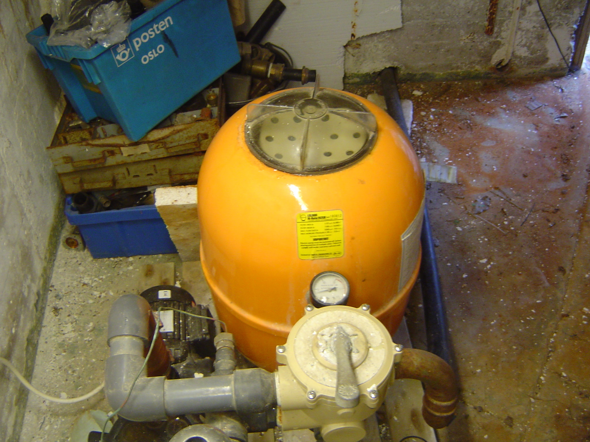 Hur byter man sand i detta sandfilter? Lacron Hi-Rate Filter mod No 457 ...