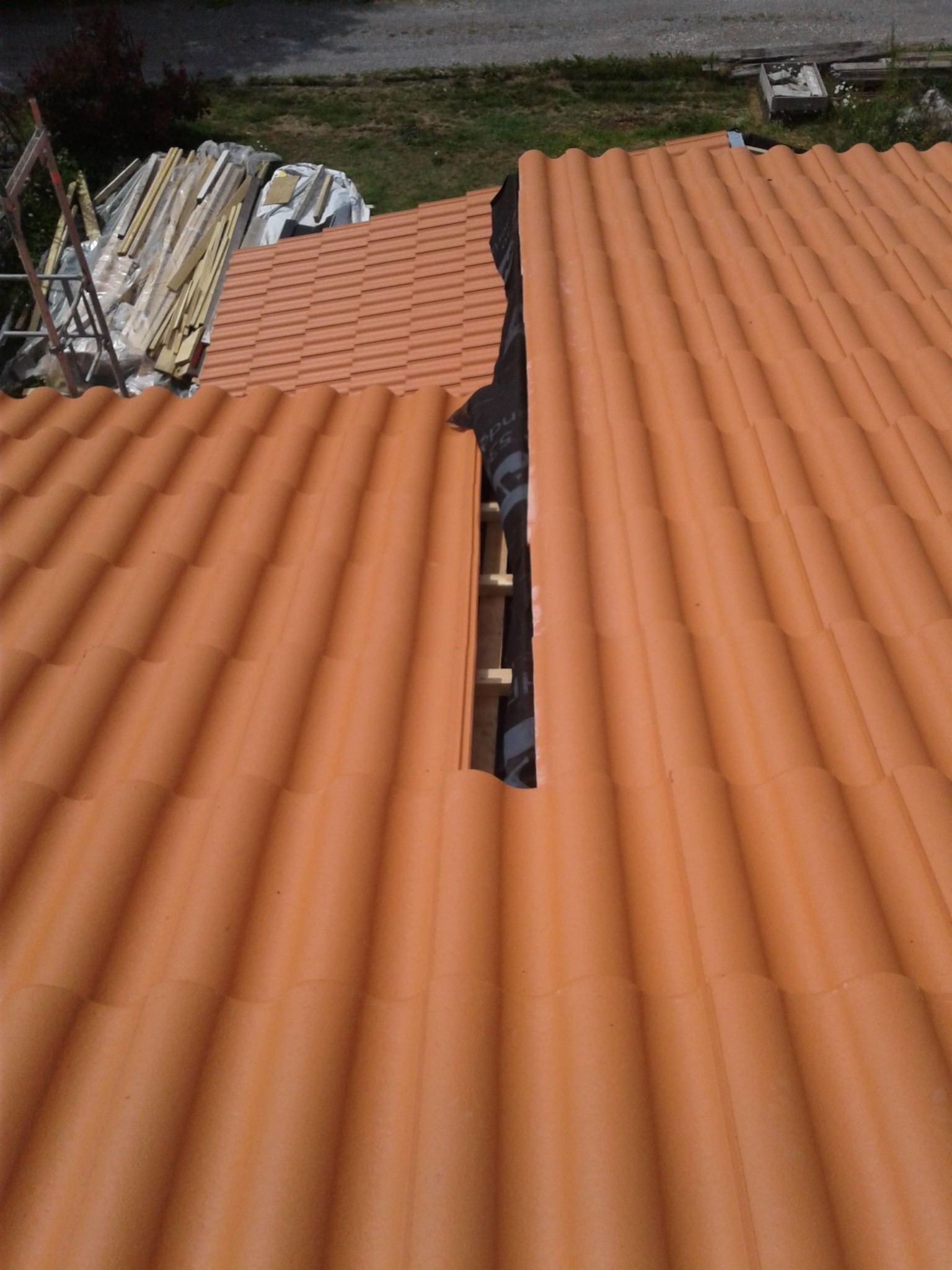 Montering av droppbleck - är detta OK? | Byggahus.se