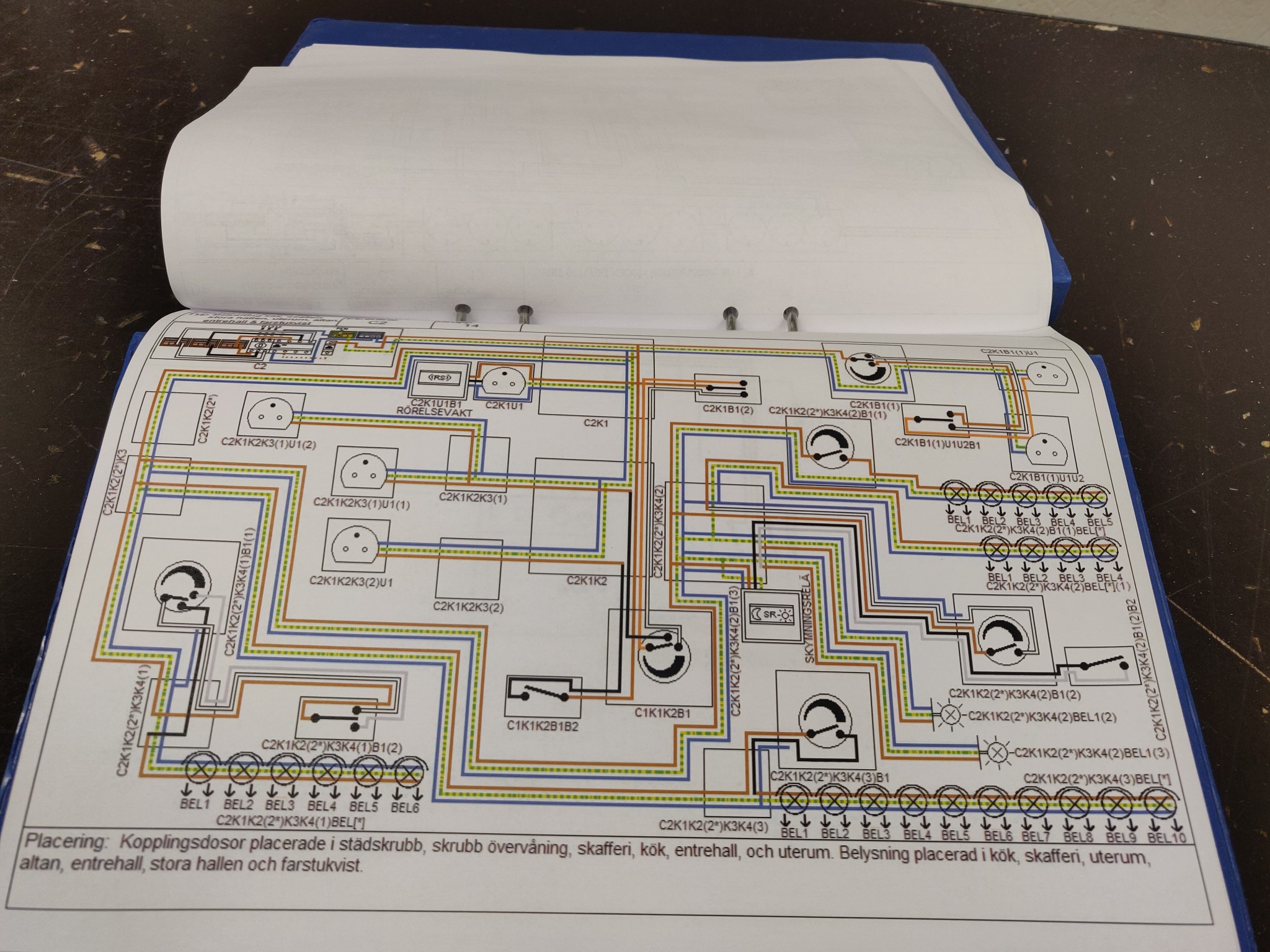Rita eget detaljerat elschema | Byggahus.se
