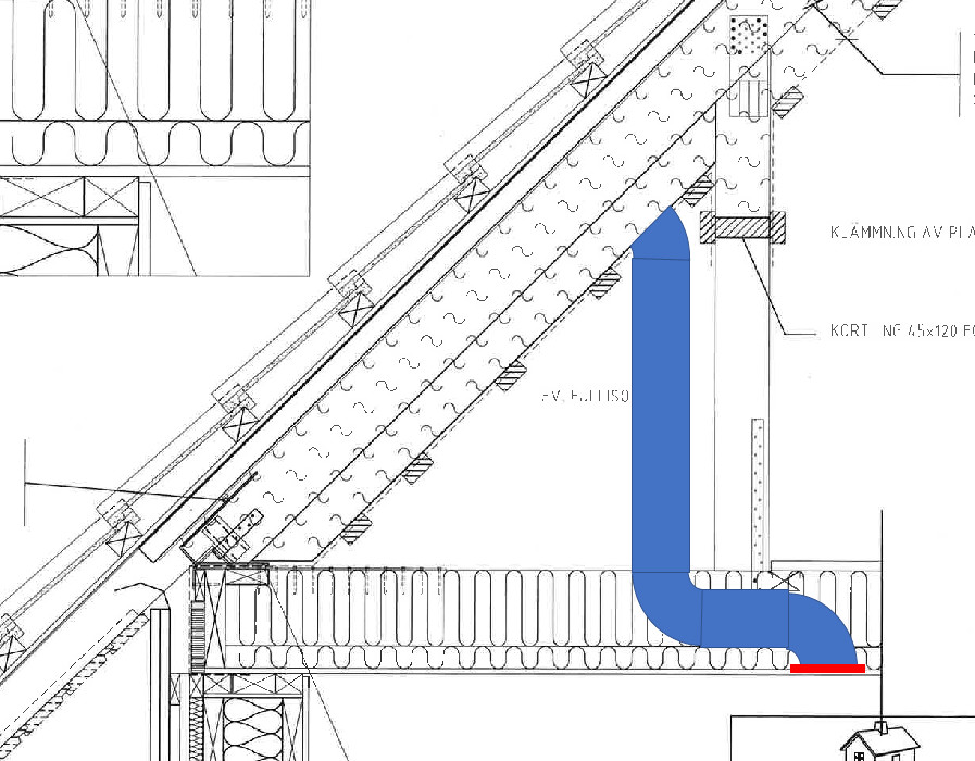 Avloppsledning, OK att svänga 180 grader? | Byggahus.se