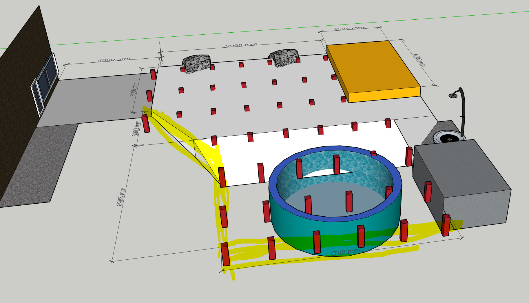 Altan med inbyggd pool | Byggahus.se