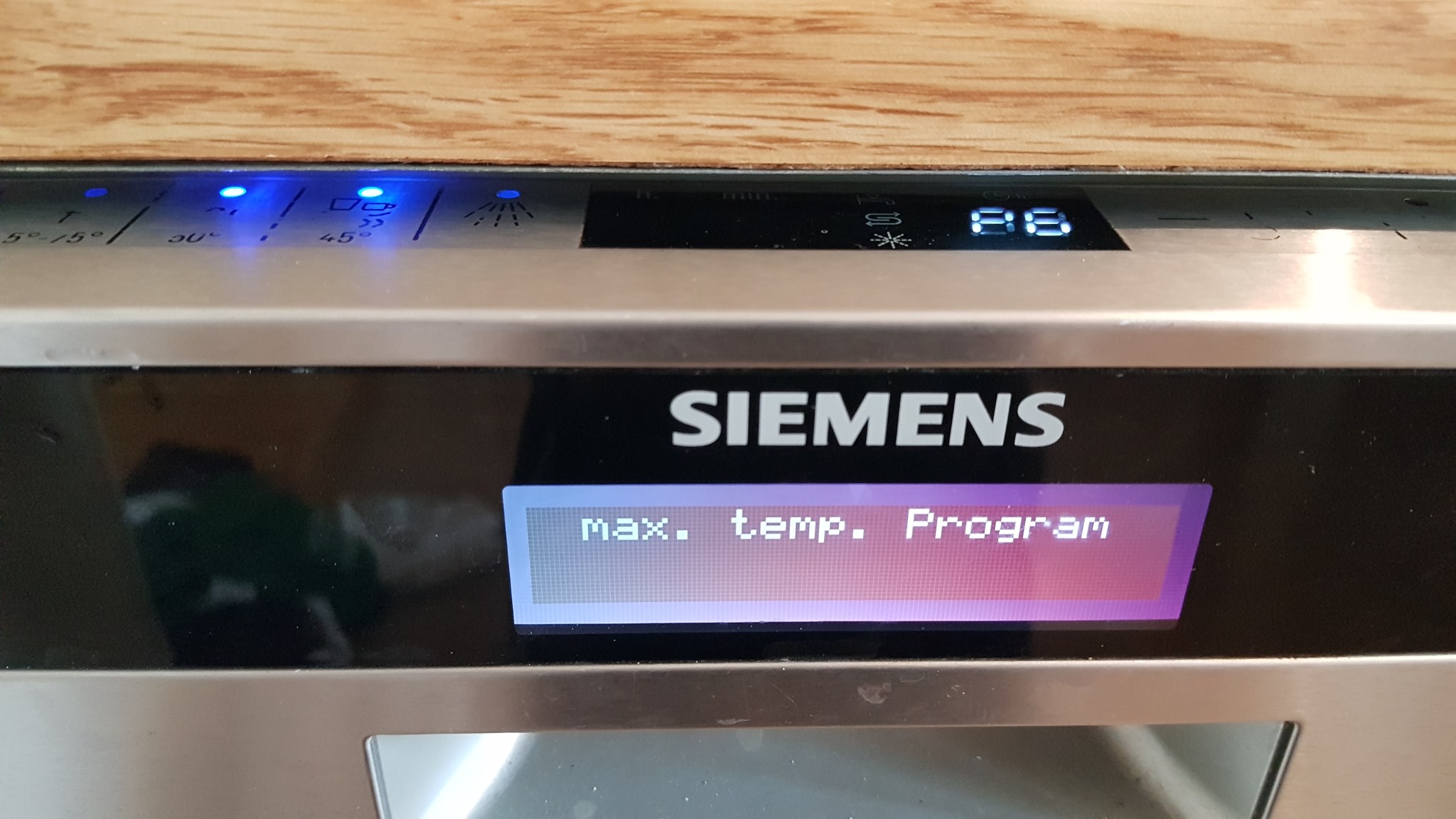 Siemens diskmaskin "special program" | Byggahus.se