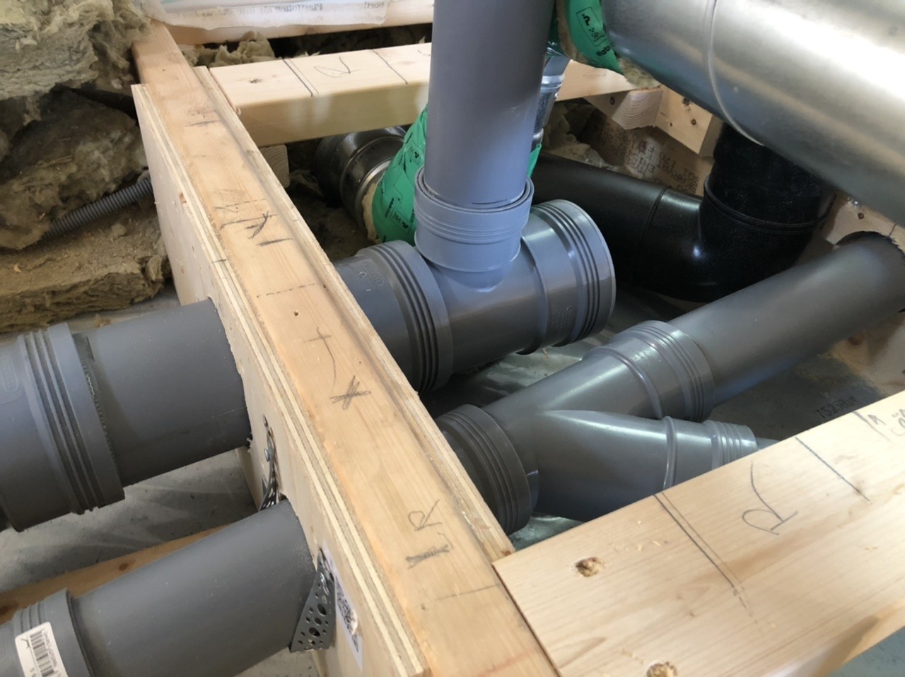 Infästning av avlopp | Byggahus.se
