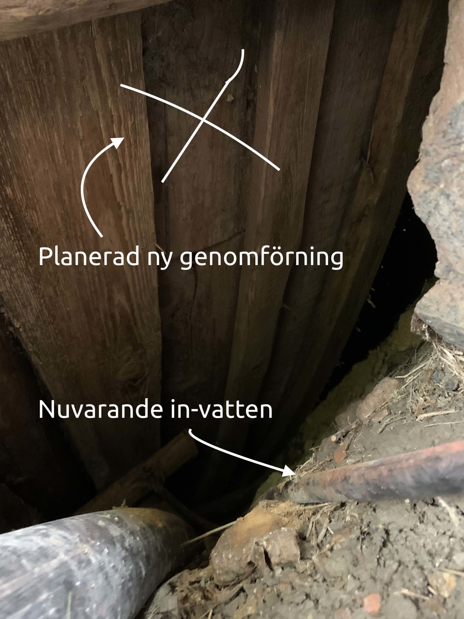 Dra in vatten i hus med torpargrund: detaljer!? | Byggahus.se