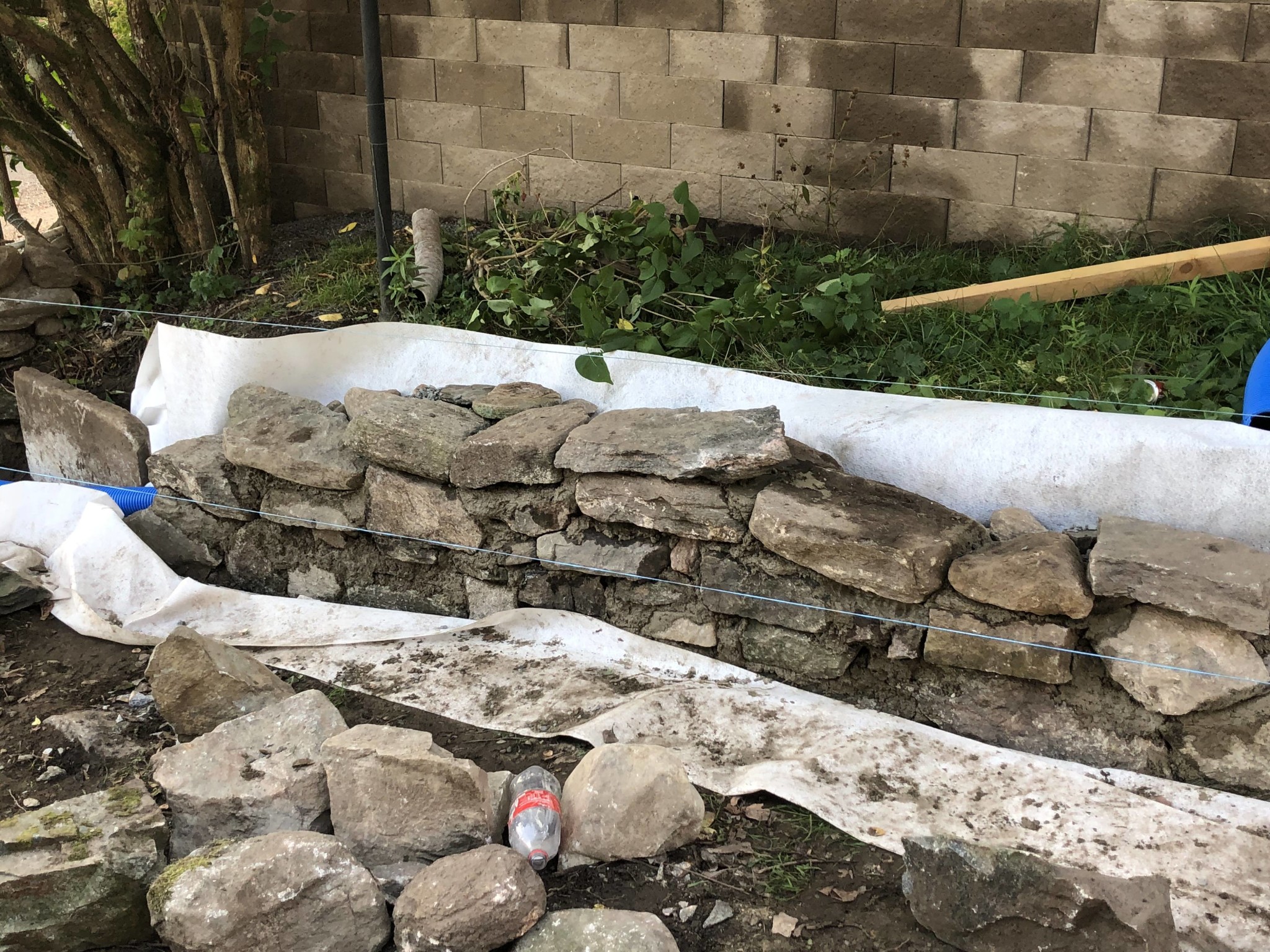 Mur i natursten. Hur får man snygga fogar? | Byggahus.se