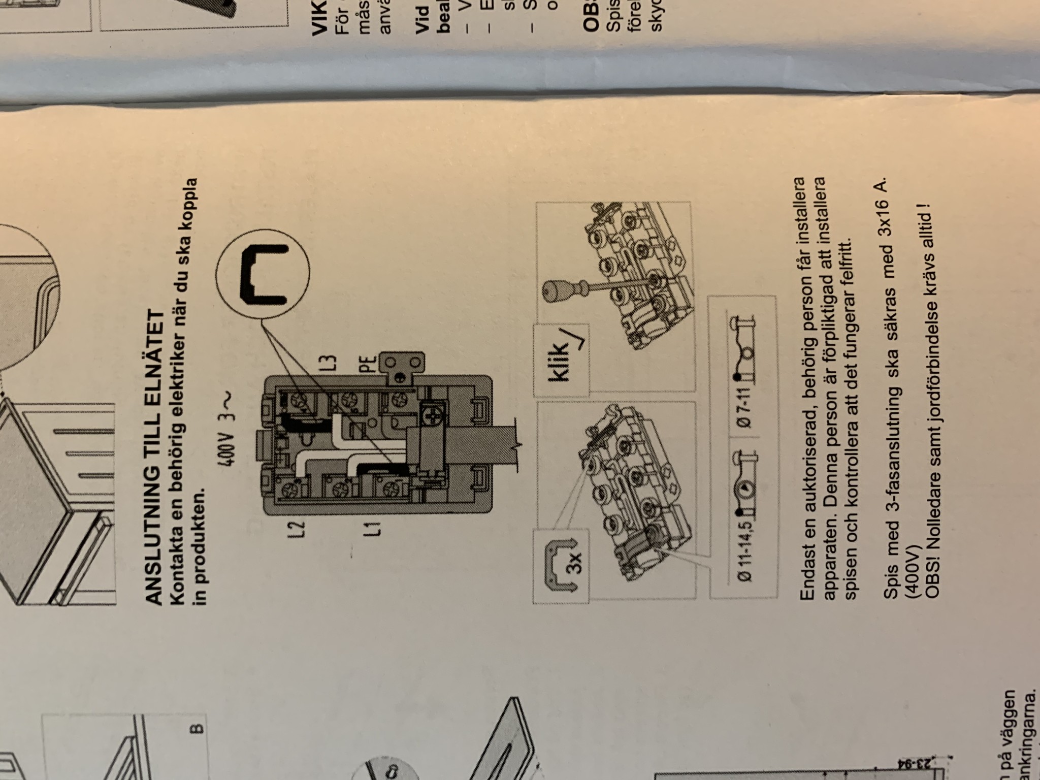 3 fas spis till 2 säkringar? | Byggahus.se