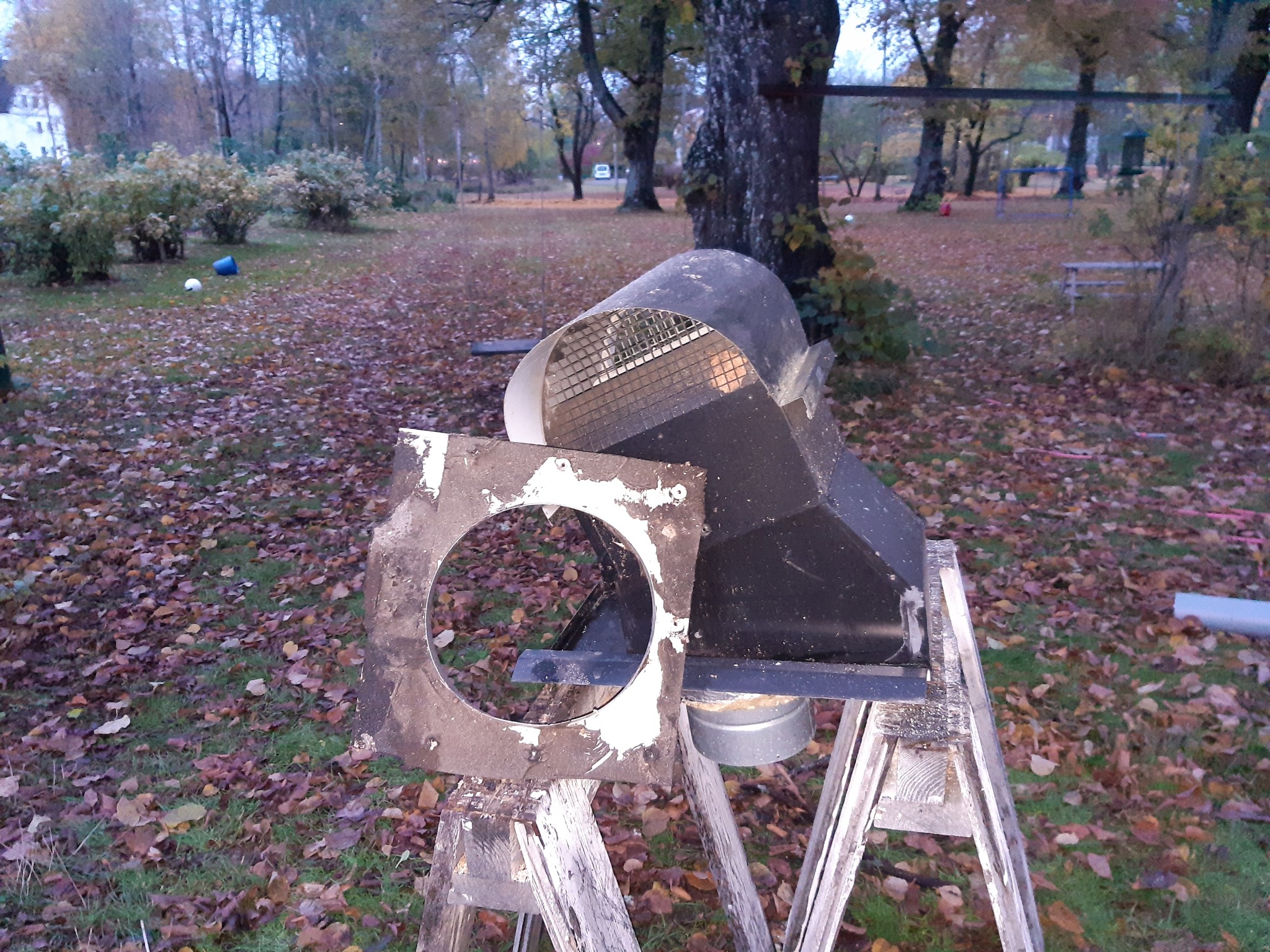 Takhuv ABC-VHS skänkes Gimo | Byggahus.se