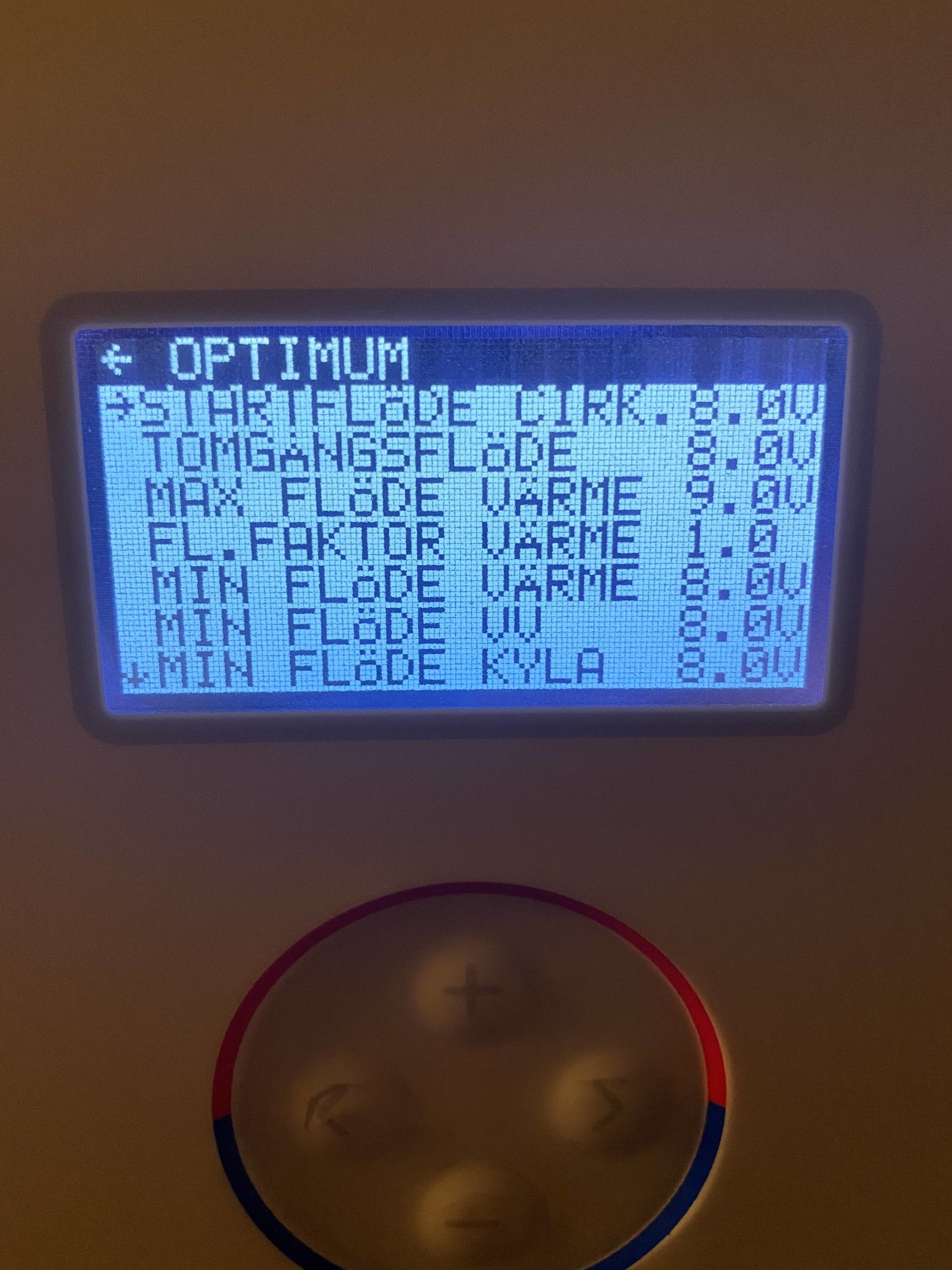 Servicemeny thermia itec | Byggahus.se