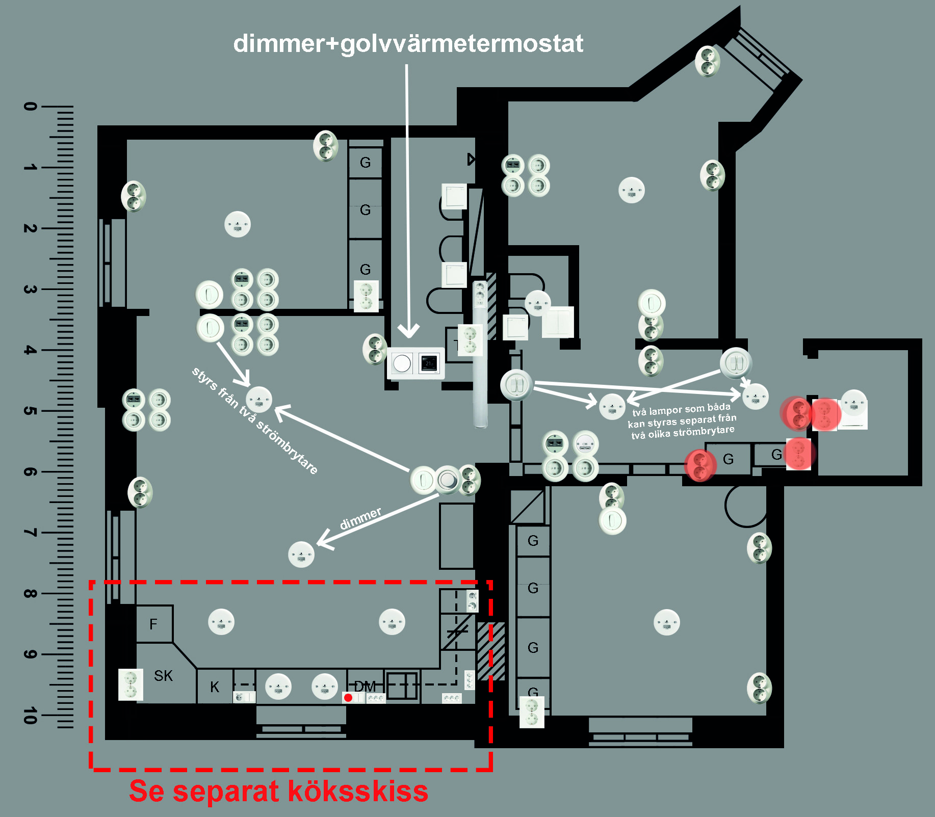 Elektriker har glömt installera eluttag - rimligt avdrag? | Byggahus.se