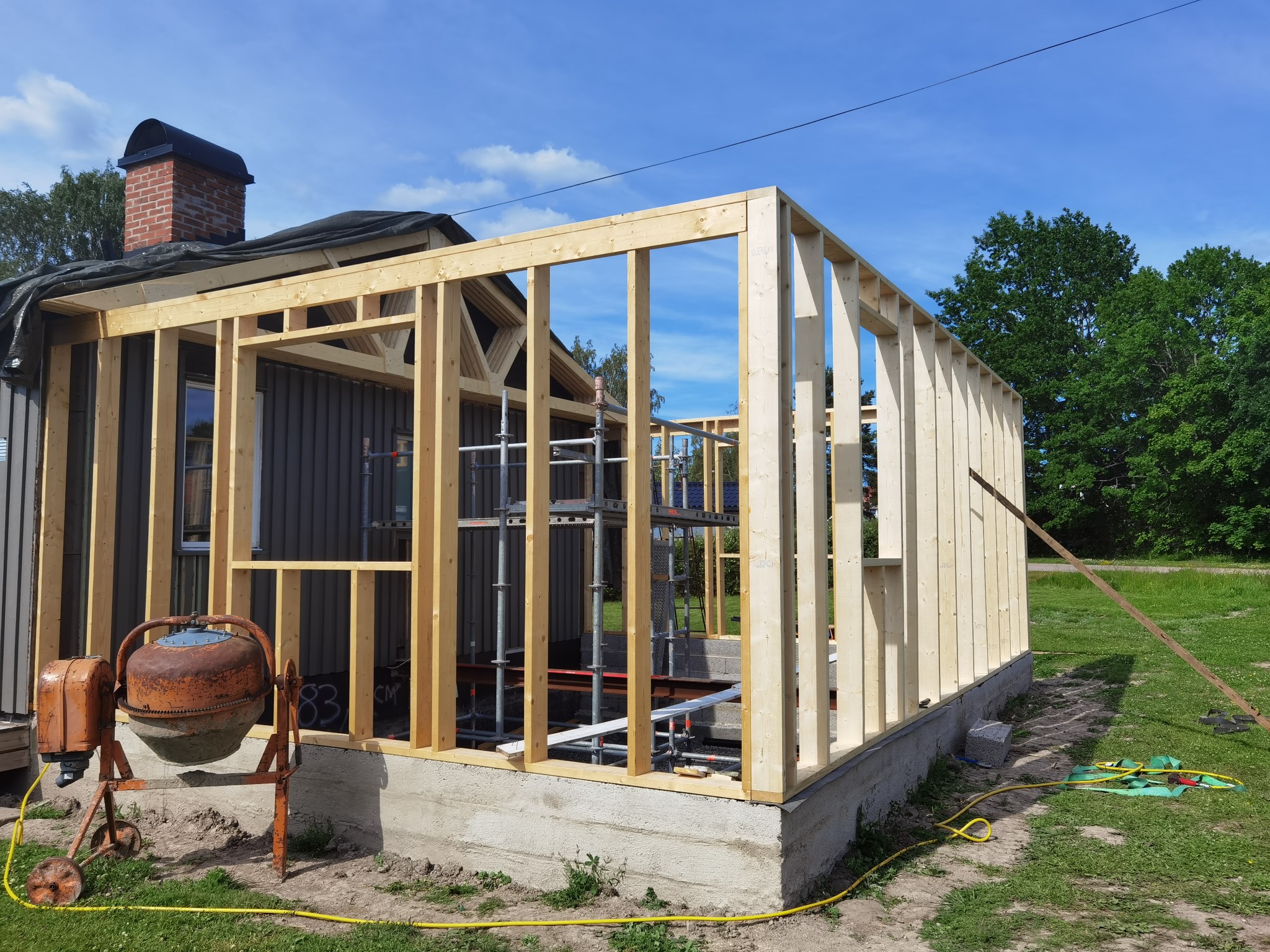 Bygger ut huset 40 m² själv | Sida 4 | Byggahus.se