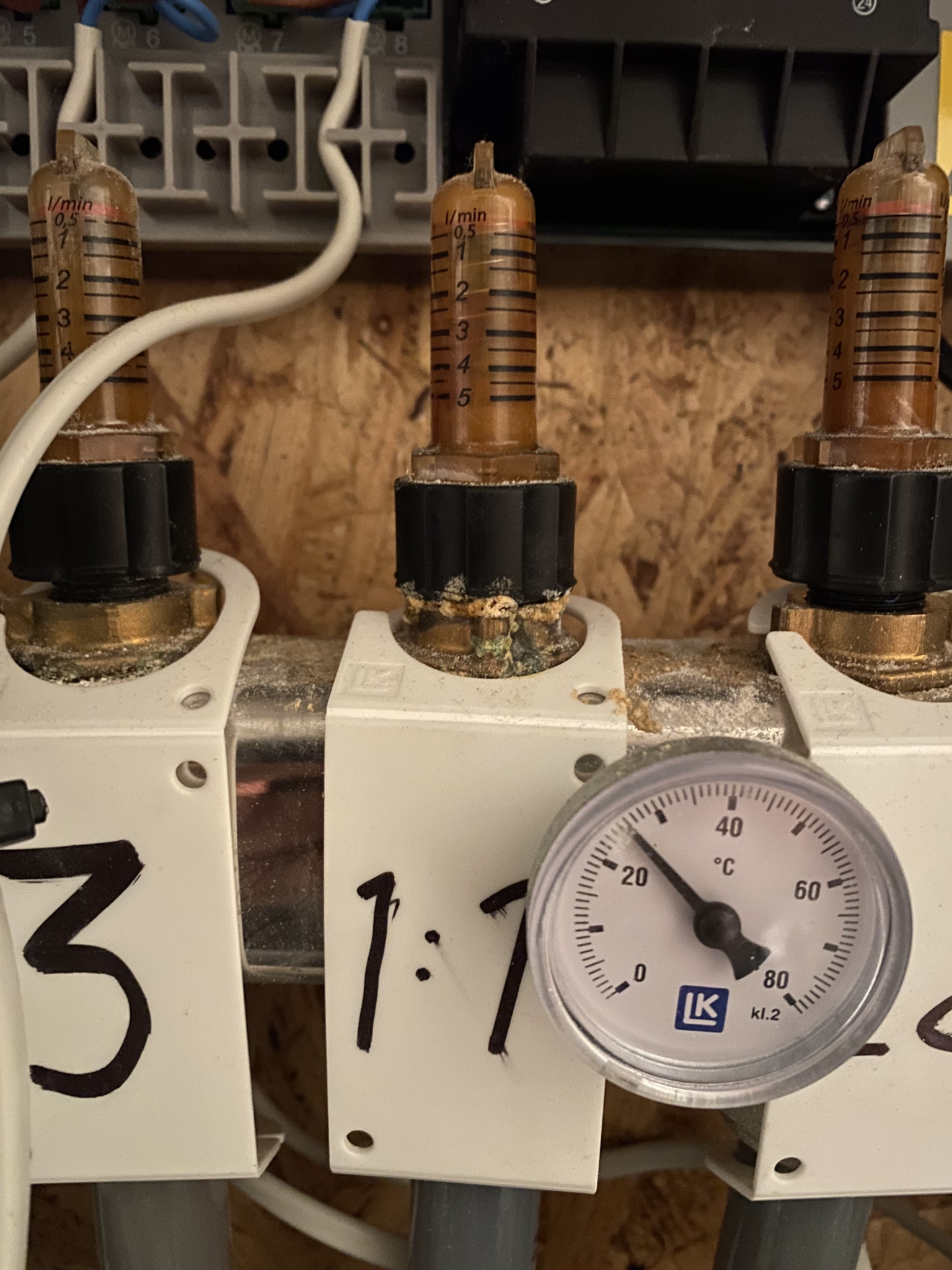 Detta ser ju inte så bra ut? (injusteringsventil i fördelarskåp ...