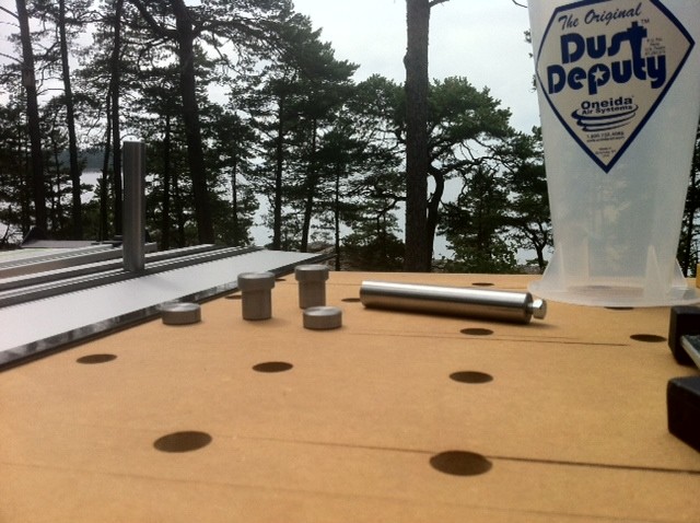 Dust deputy och MFT bench dogs, "ful qwas dogs" | Byggahus.se