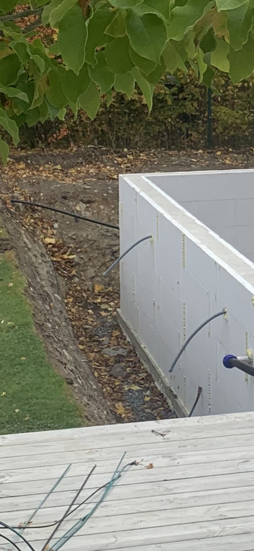 Markduk saknas vid poolbygge. | Byggahus.se