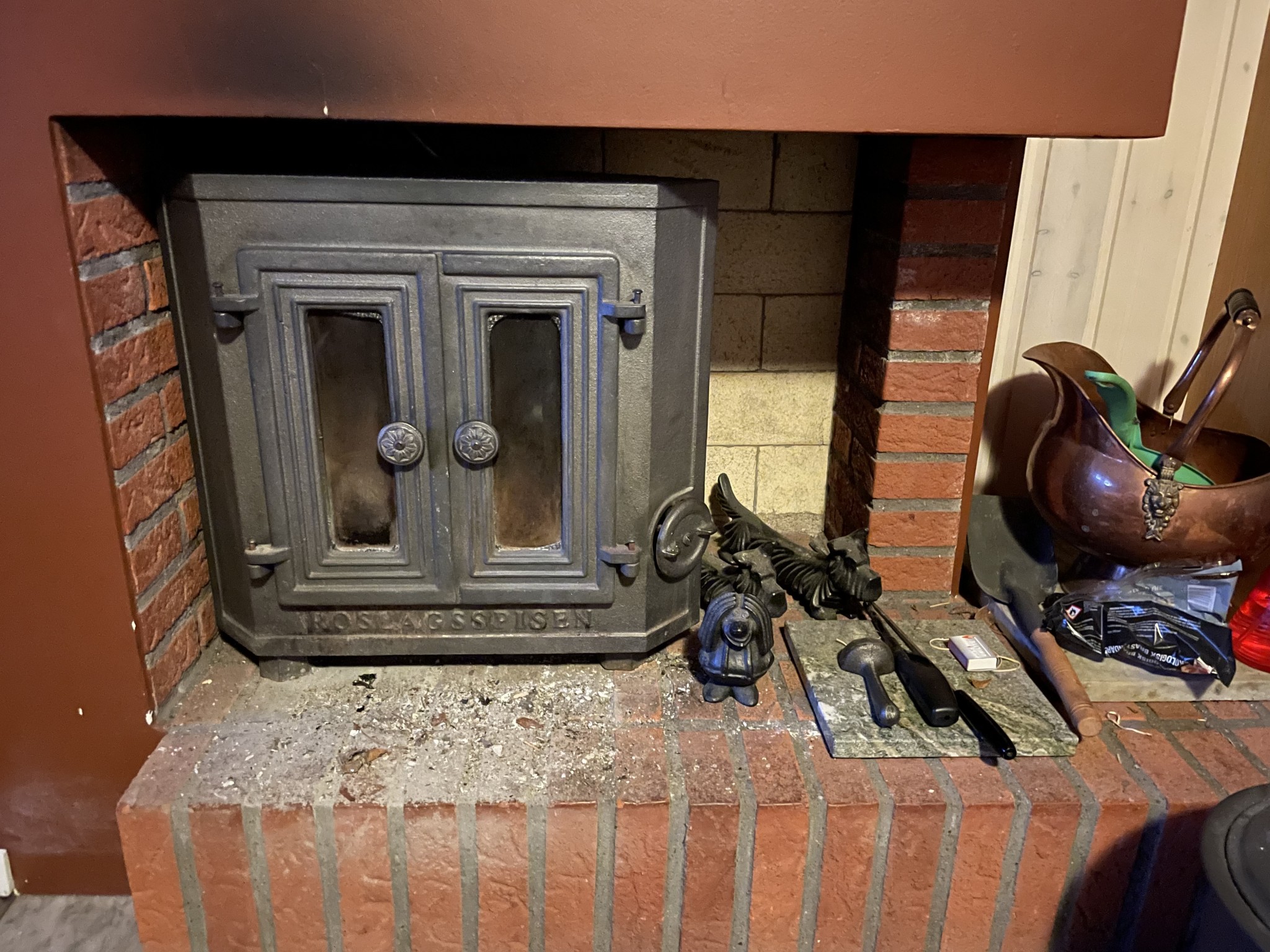 Torka ved bredvid kaminen | Byggahus.se