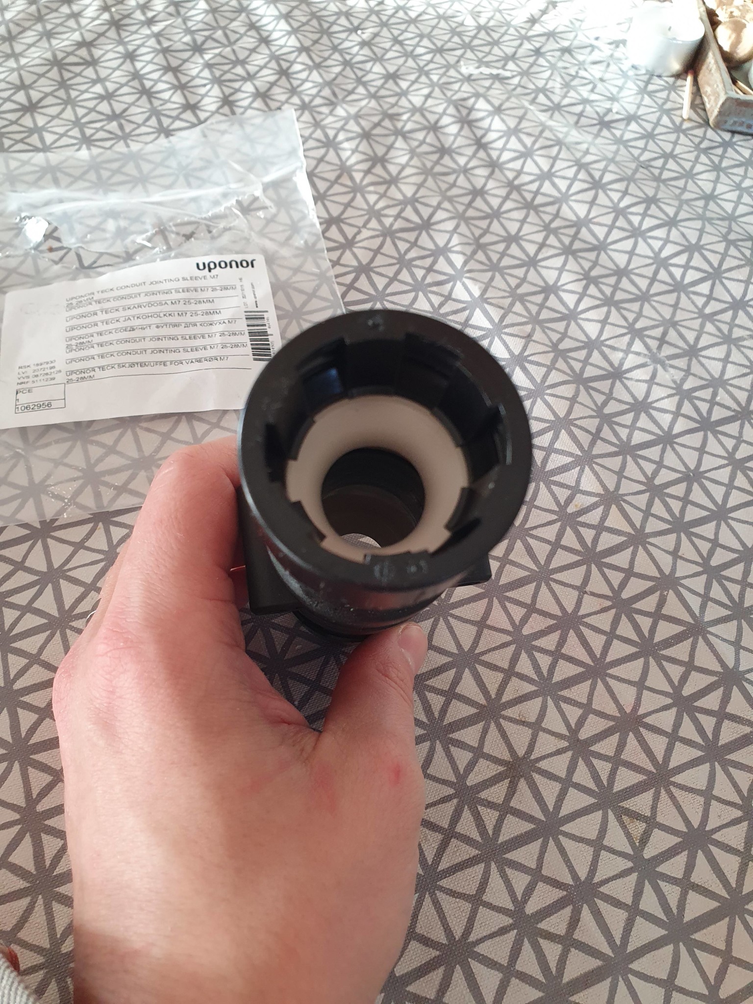 Uponor Skarvdosa M7 Monteringsanvisning | Byggahus.se