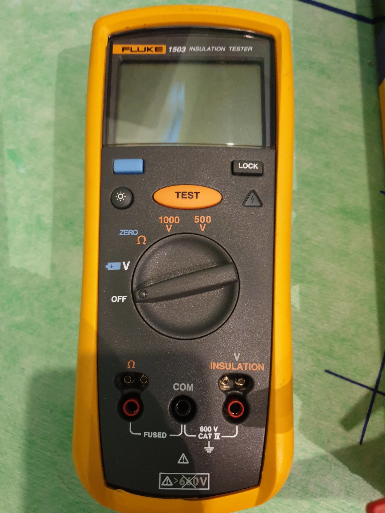 Fluke 1503 isolationsprovare | Byggahus.se