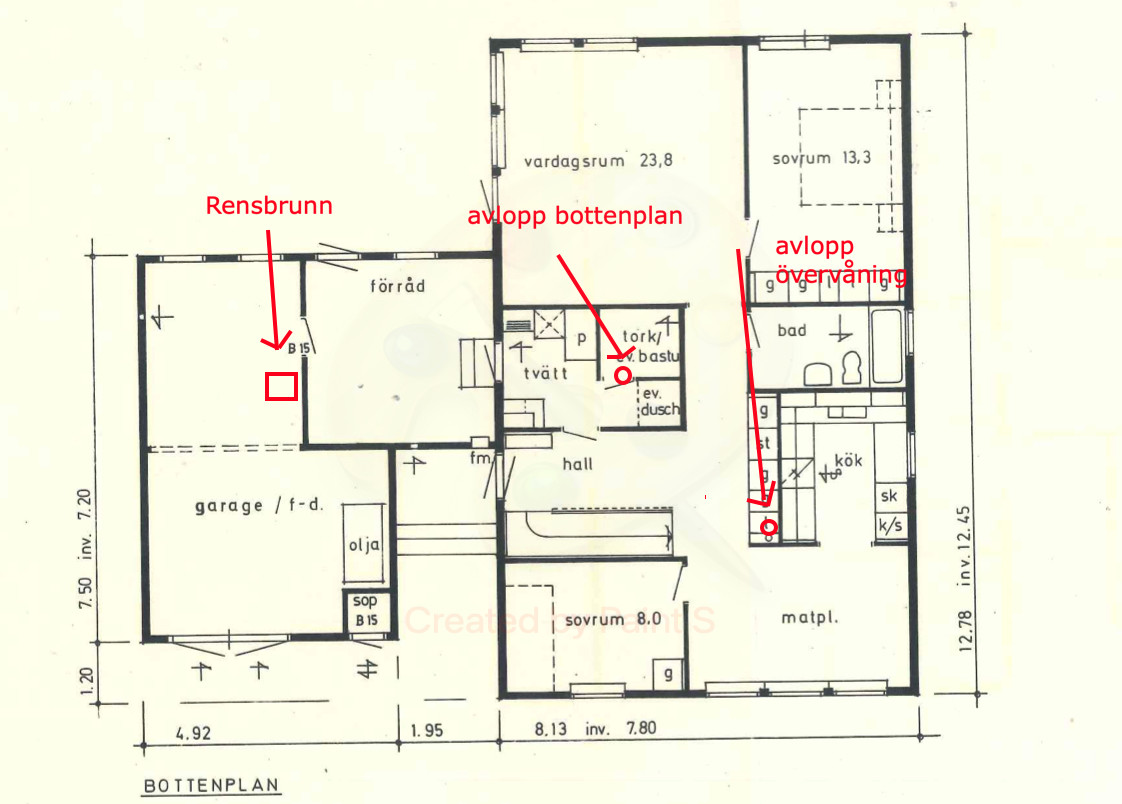 Frågor angående avlopp samt avluftning. | Byggahus.se