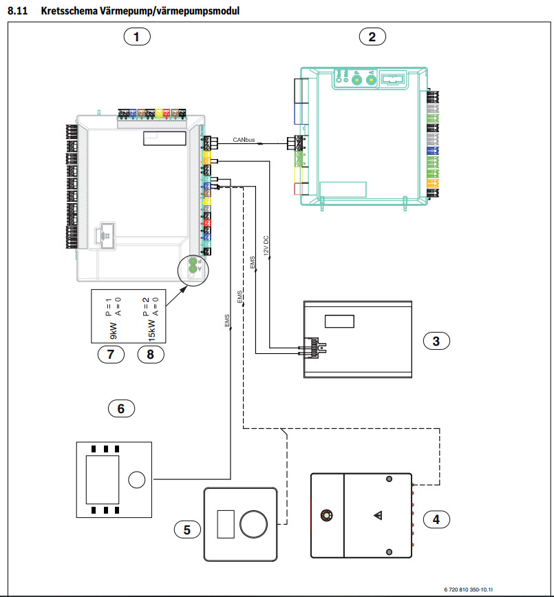 Bosch Rumsgivare CR10 LCD | Byggahus.se