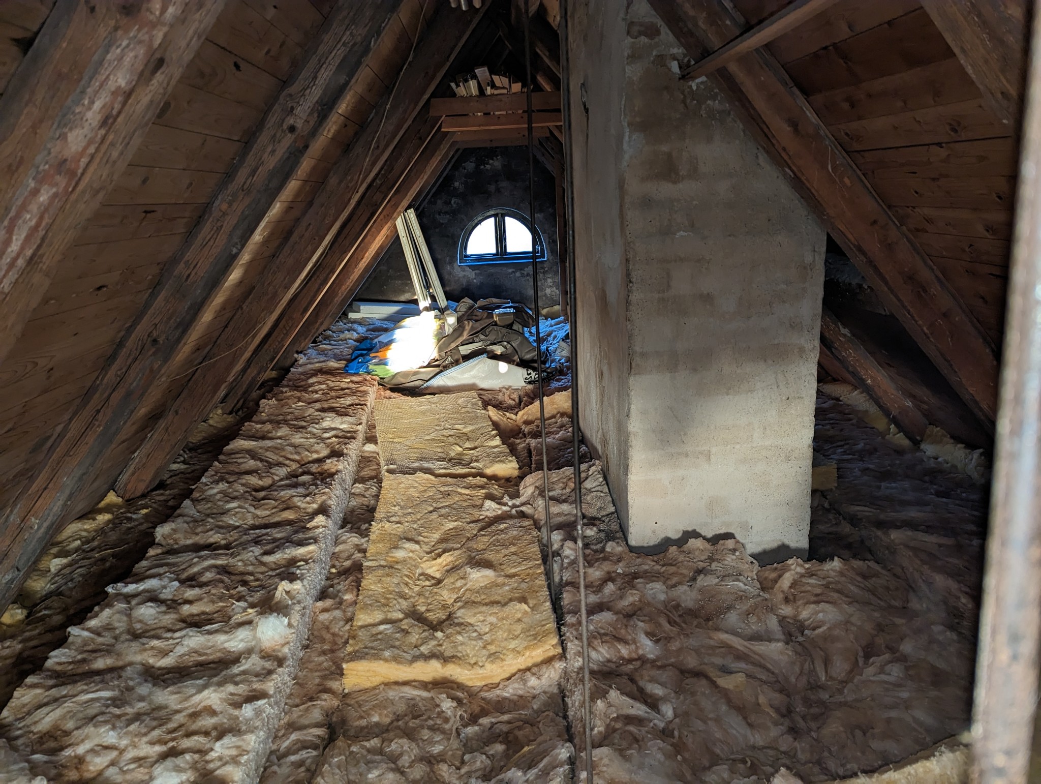 Isolering kattvind & vind, -38 ingen luftspalt orginal? | Byggahus.se