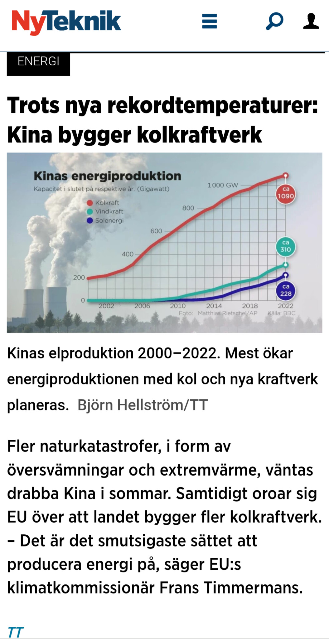 Sveriges elproduktion är bättre än någonsin | Sida 170 | Byggahus.se