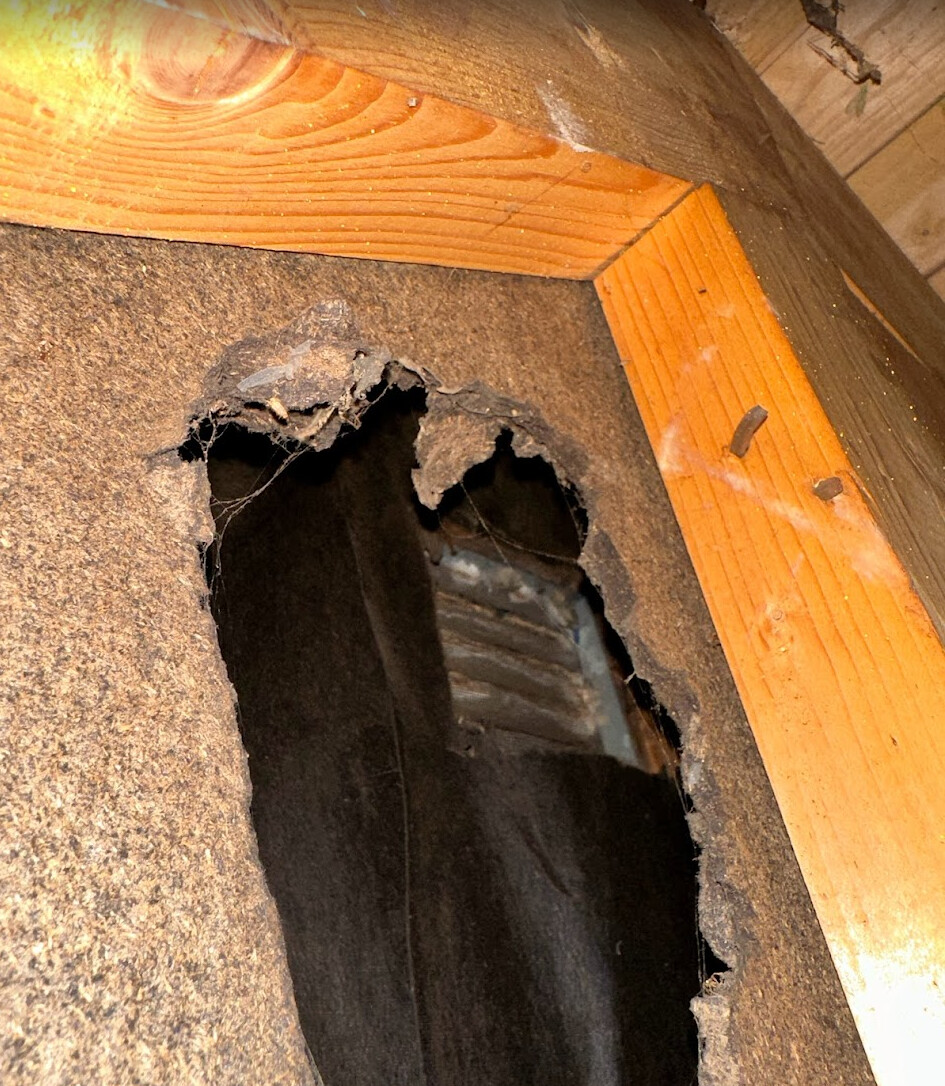 Mögel... Är detta katastrof? Vad kan jag göra? Ventilation på kallvind ...