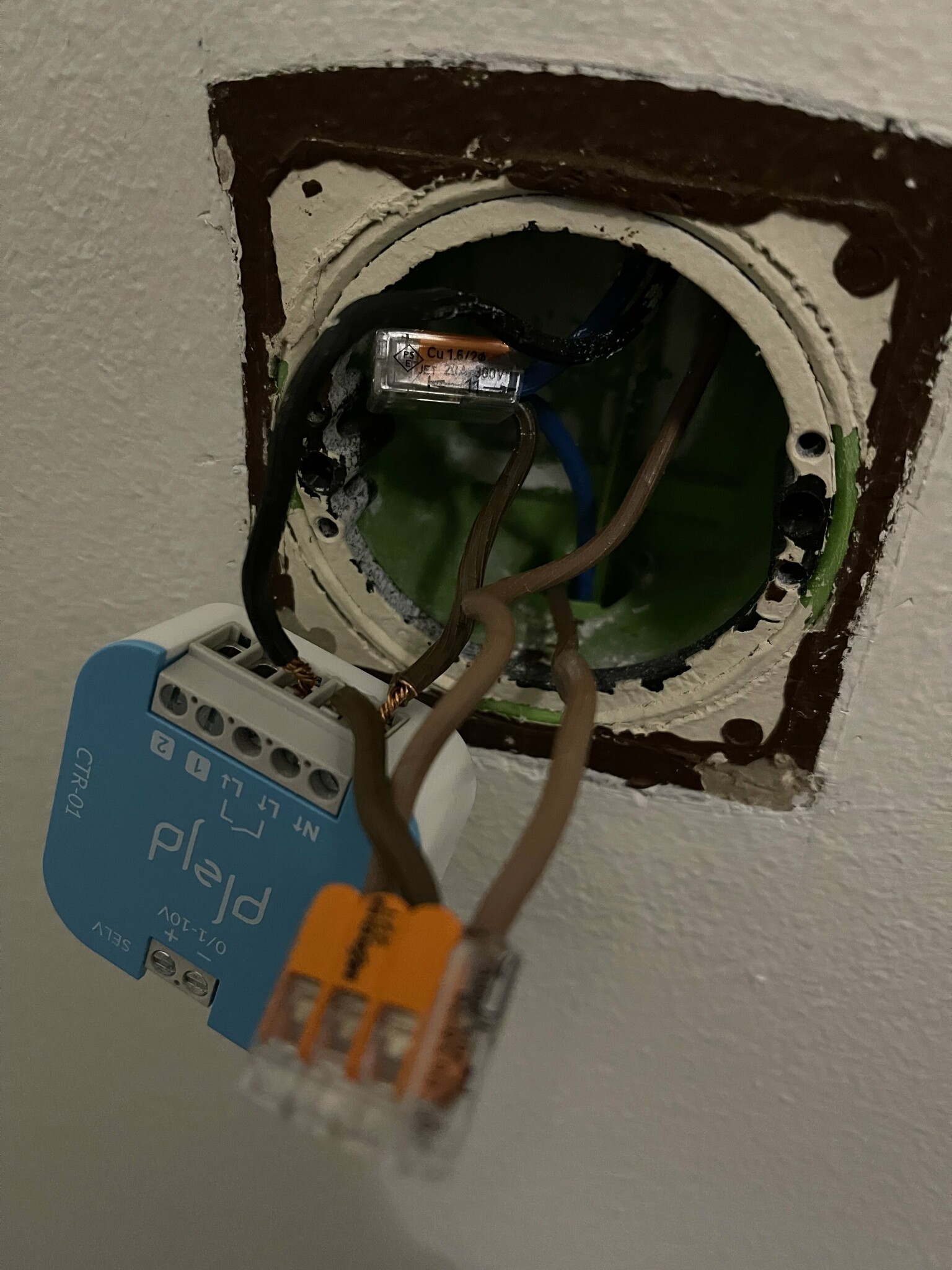 Plejd CTR inkoppling | Byggahus.se