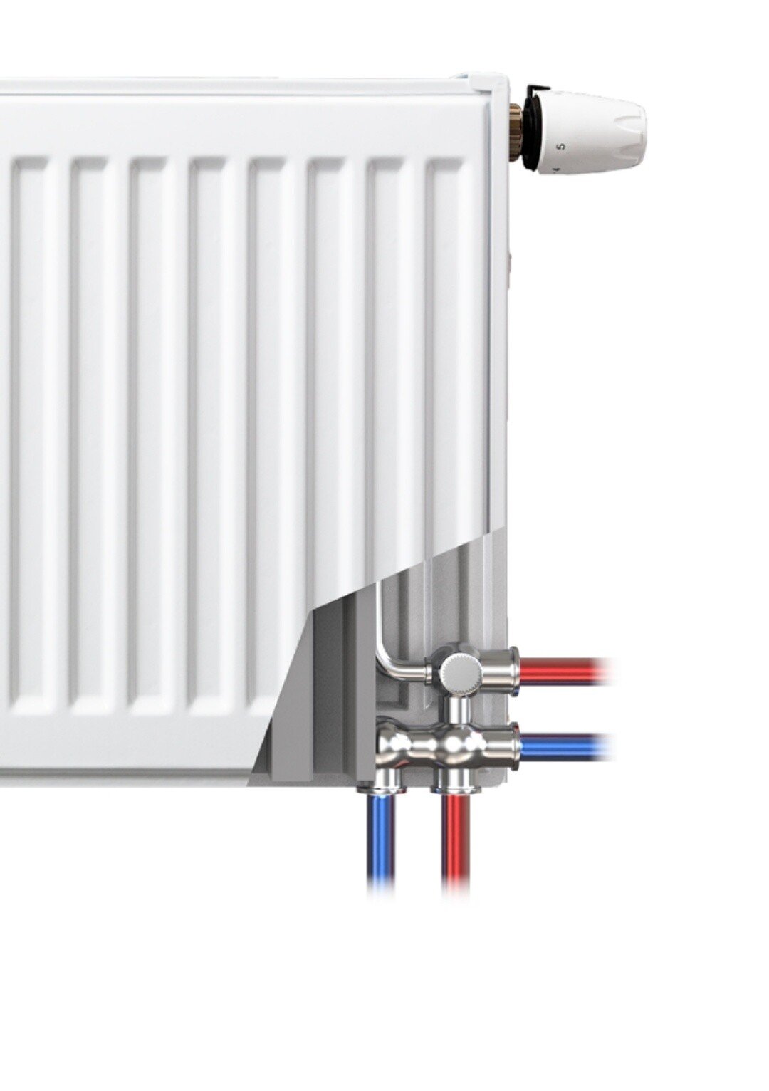 Installera radiator uppochned | Byggahus.se