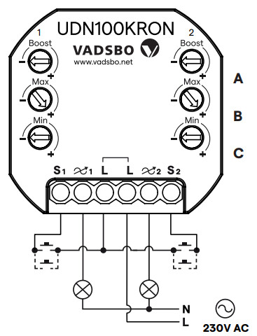 Gammal krondimmer till dubbel dosdimmer | Byggahus.se