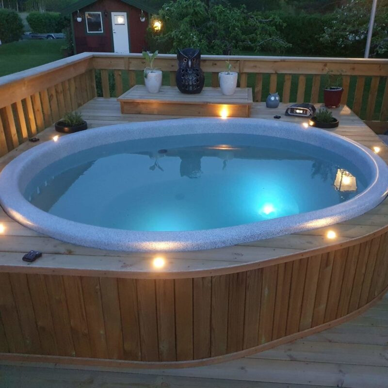 Regelverk till terrass för infällning av badtunna | Byggahus.se