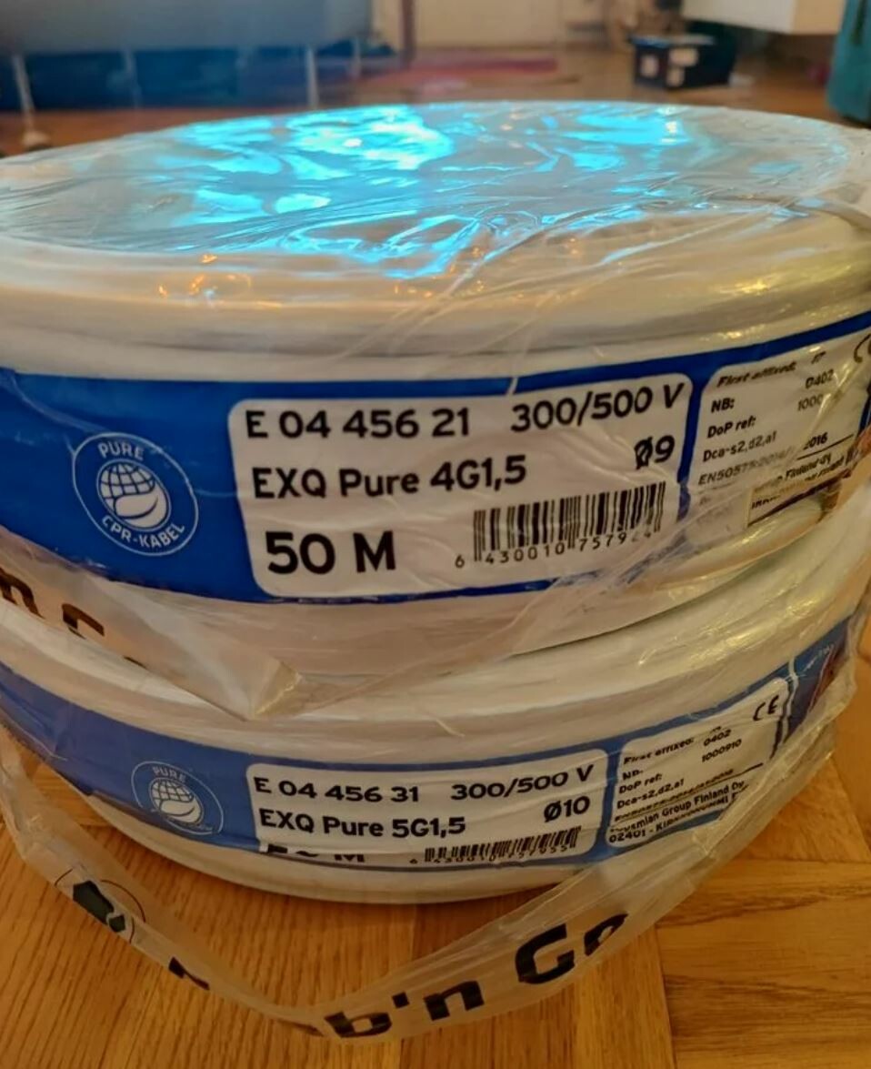 Draka EXQ Installationskabel | Byggahus.se