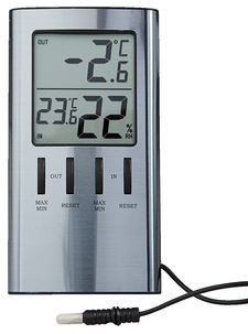 Snygg inne/ute termometer | Byggahus.se