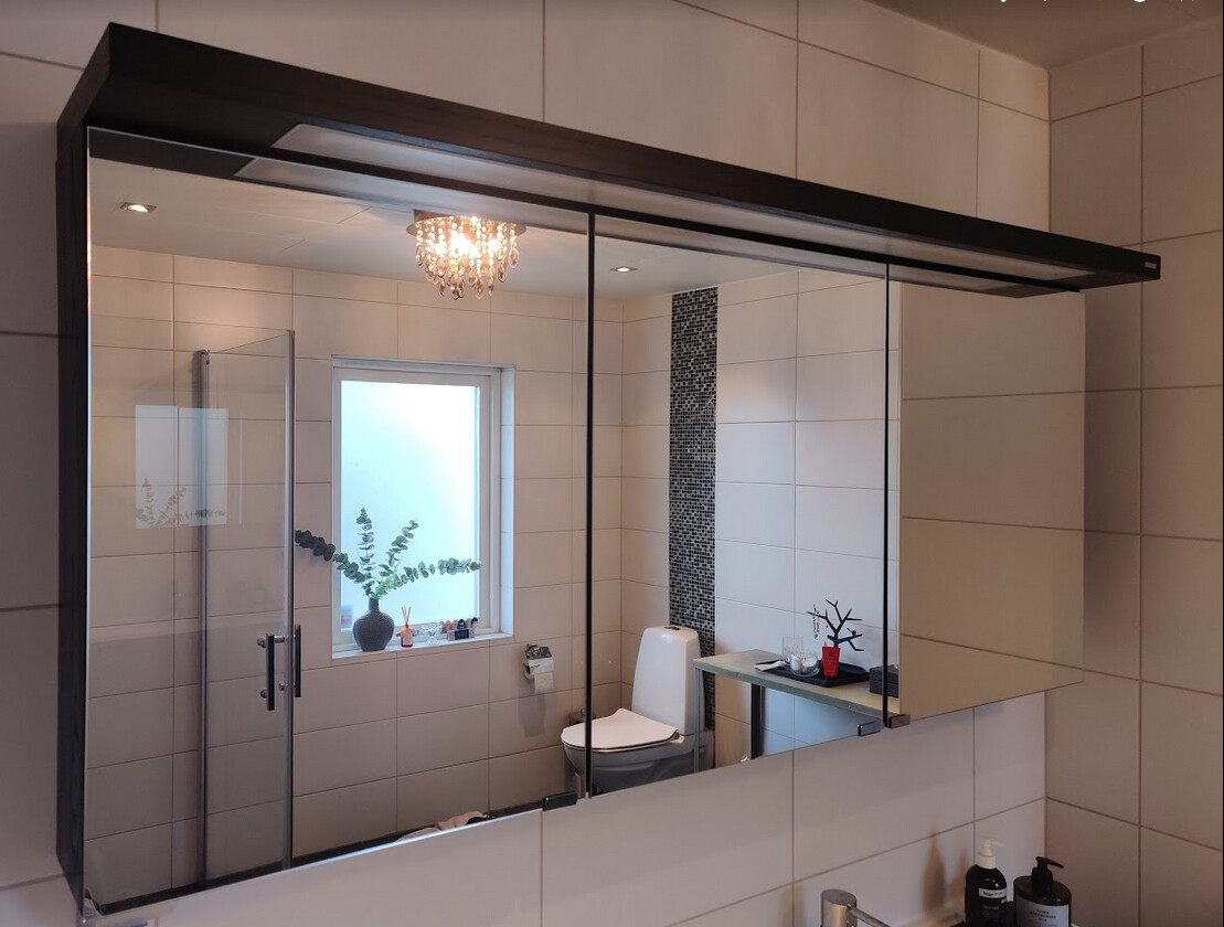 Byta armatur till LED (badrumsskåp) | Byggahus.se