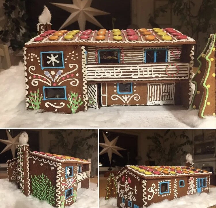 Bygg pepparkakshus som replika av ditt eget hus - från mallar till ...