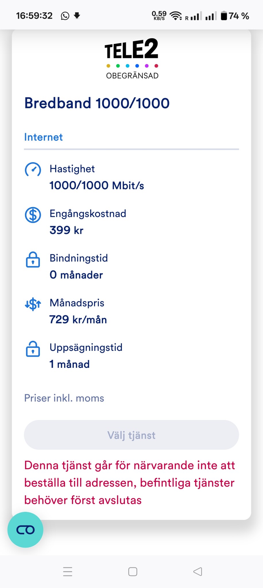 Tele2 Fiber 449 kr: Är det värt att byta från Telia? | Sida 2 | Byggahus.se