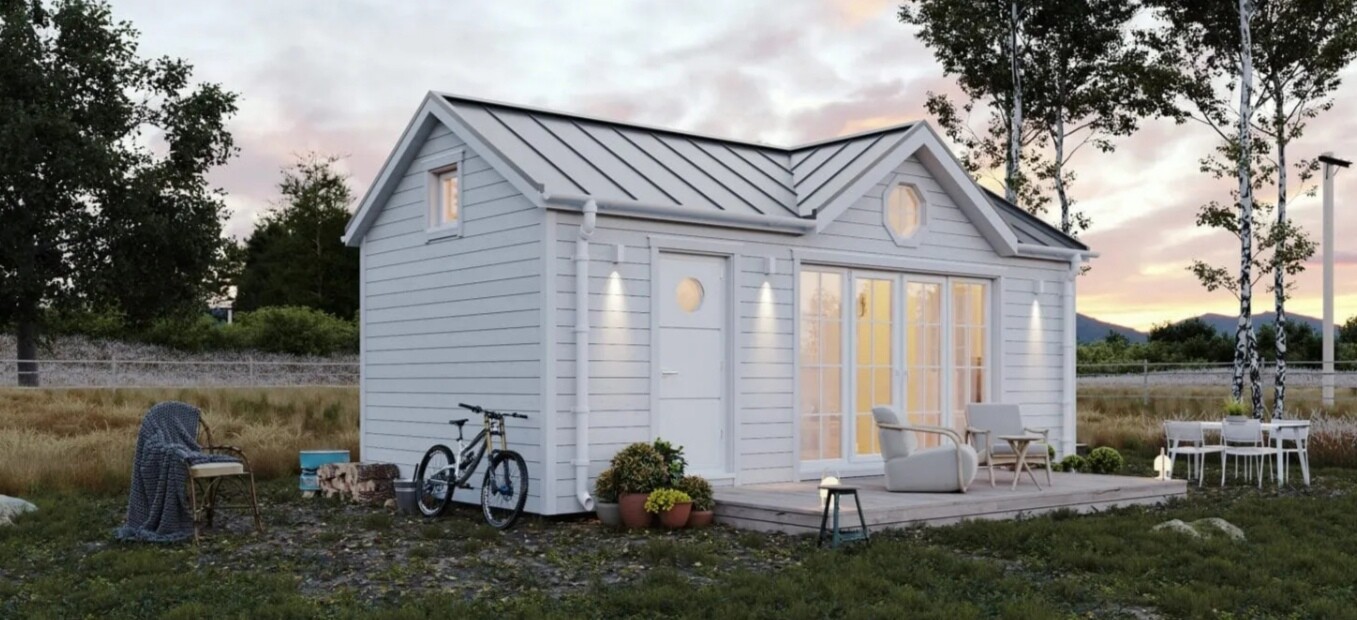 Attefall med skärmtak | Byggahus.se