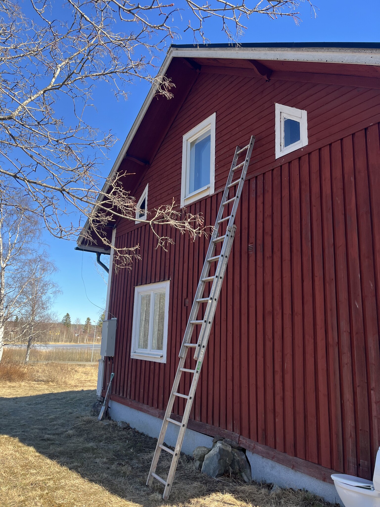Placering av utloppsrör Cinderella Comfort. | Byggahus.se
