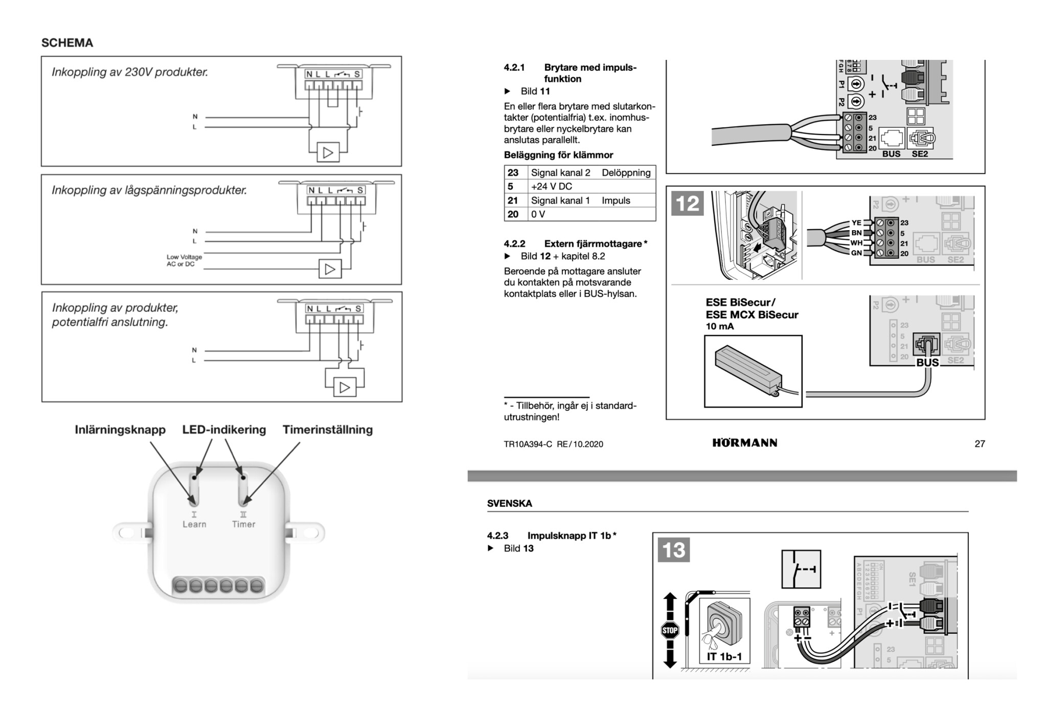 Promatic 4 & Nexa WBR-2203 receiver on/off | Byggahus.se
