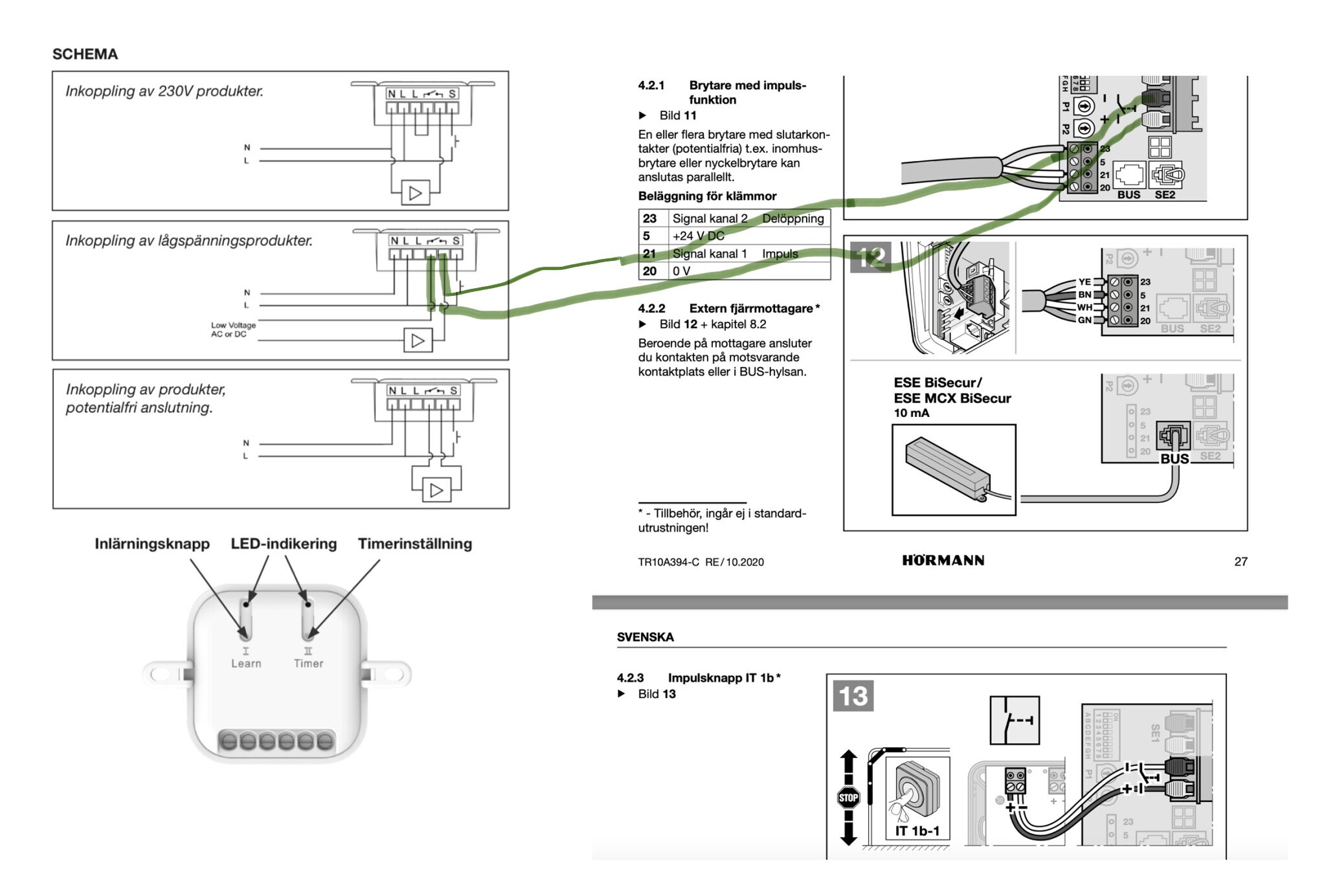 Promatic 4 & Nexa WBR-2203 receiver on/off | Byggahus.se
