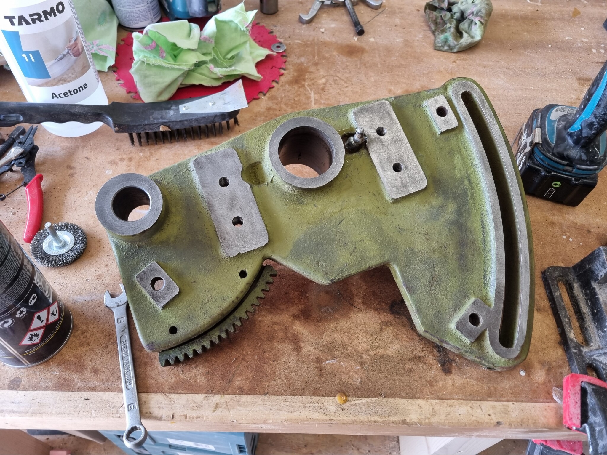 Renovering av Stenbergs CSB bordssåg | Byggahus.se