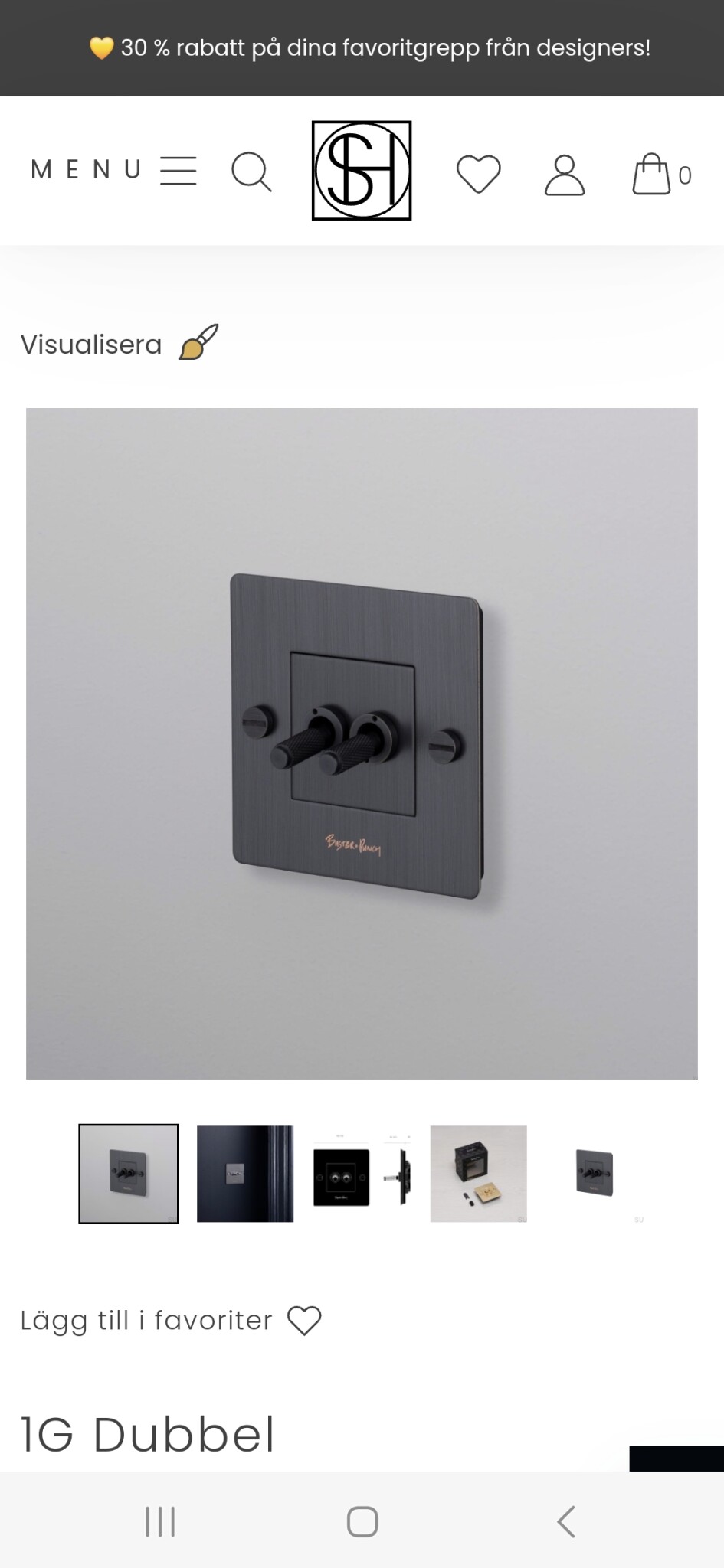 Strömbrytare Design | Byggahus.se