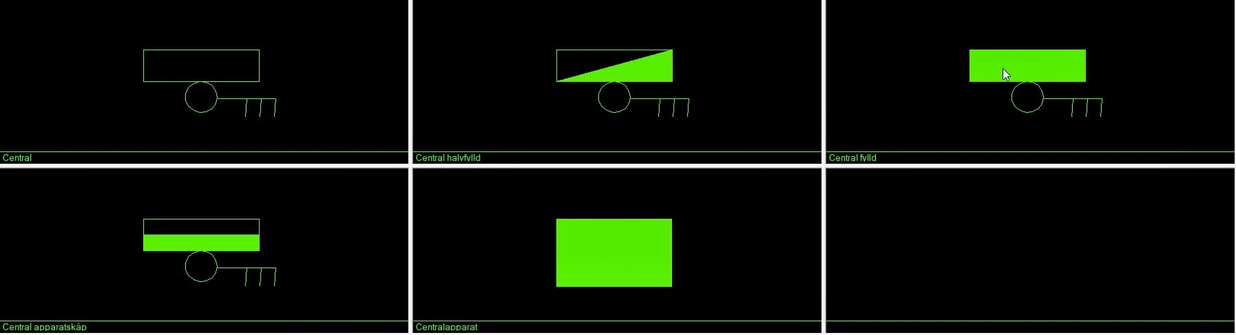 Elritning symboler Elcentral | Byggahus.se