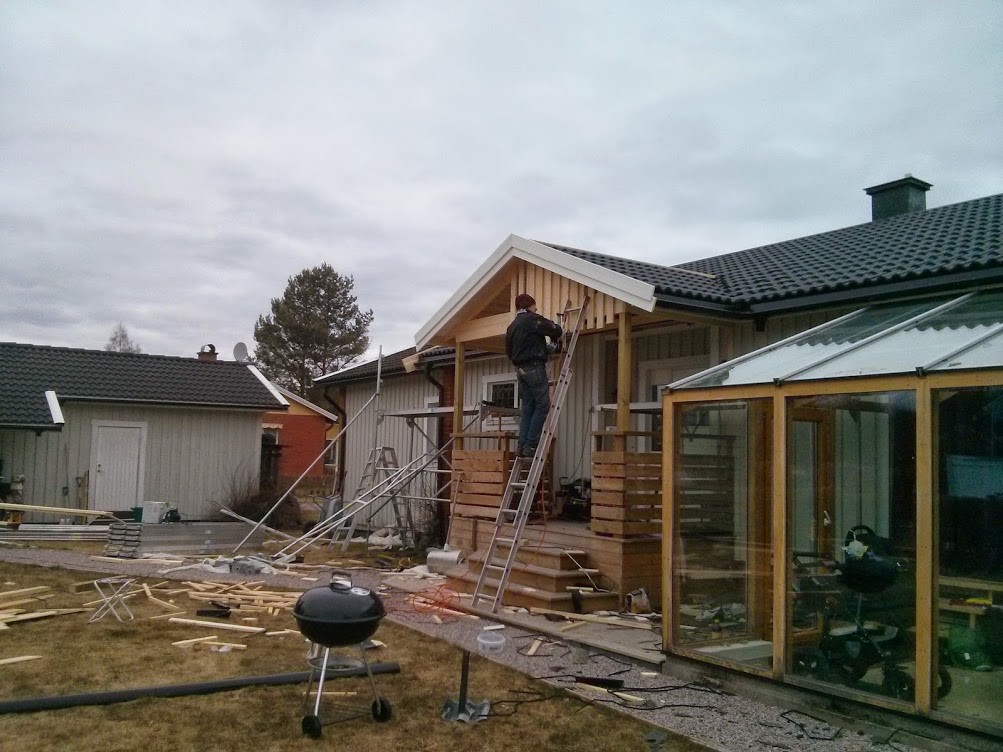 Dalahus -69 med sne tillbyggnad | Byggahus.se