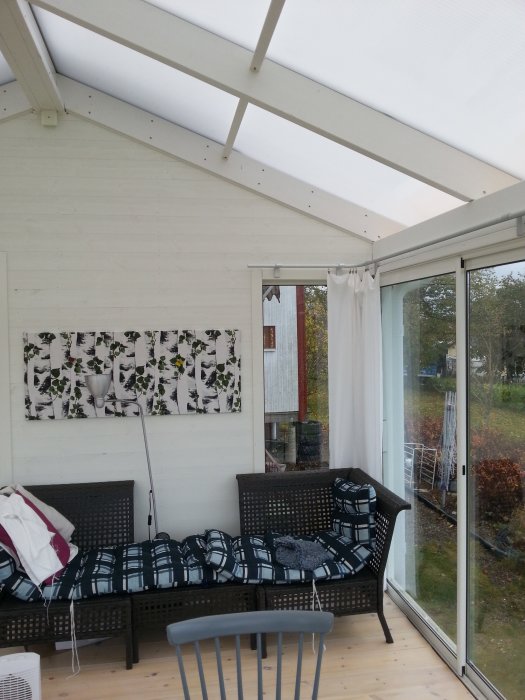 Skyve del av vinterhage utenfor husvegg - vil det holde? *bilder ...